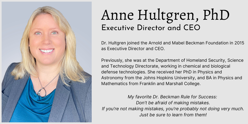 Foundation Staff | Beckman Foundation